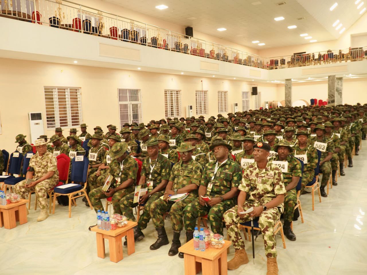 "Future of Nigerian Army rest on your shoulders" – GOC tells officers ...