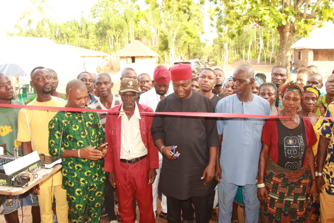 Senator Nwebonyi builds bungalow for struggling village man — National ...